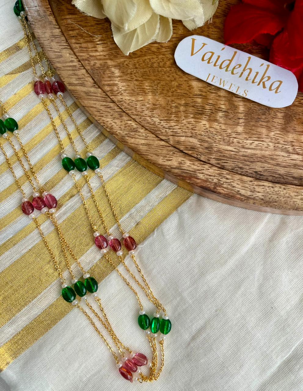 Ruby Jade Chain -VJCJ01 – VAIDEHIKA COLLECTIONS