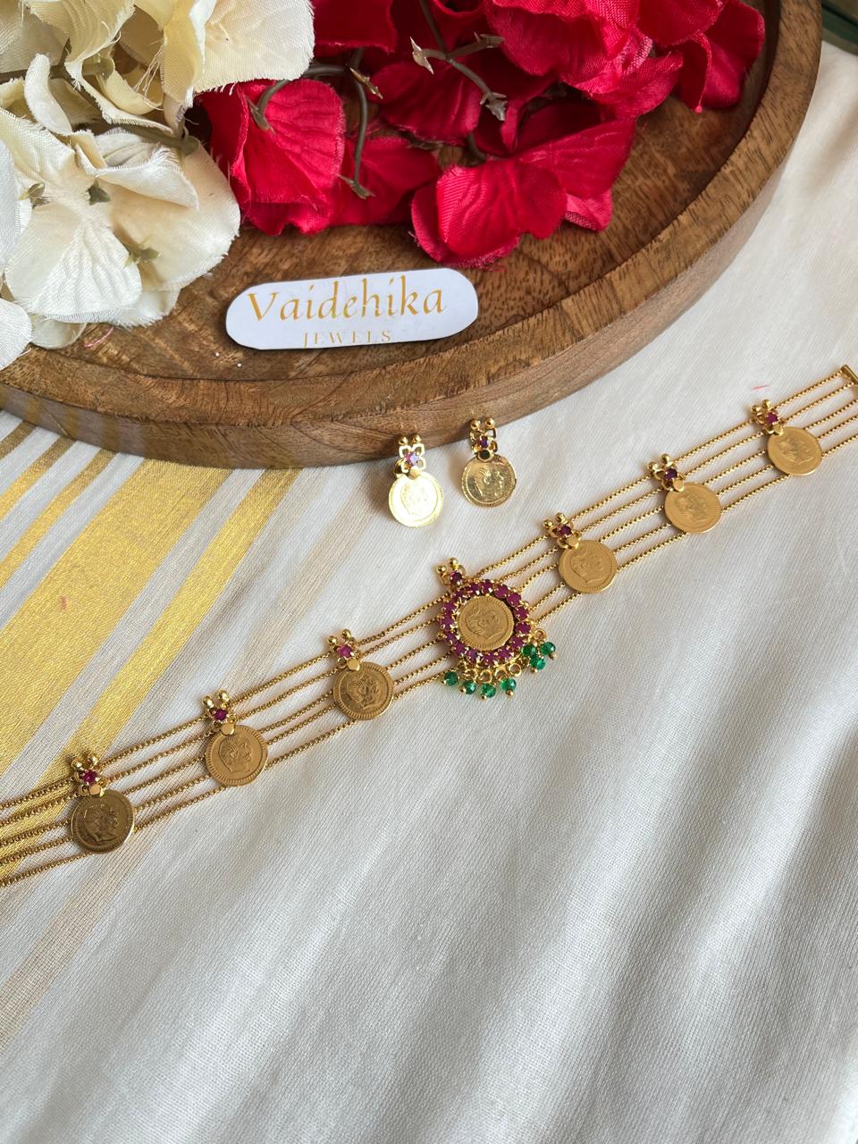 Thilaka Kaashi Choker- VJTK01 – VAIDEHIKA COLLECTIONS
